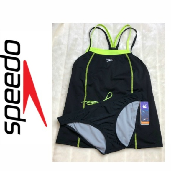 Speedo | Swim | Speedo Fit Tankini Swimsuit Top Bikini Bottoms | Poshmark